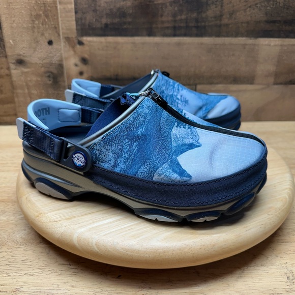 CROCS | Shoes | New Crocs Busch Light Unisex Blue With Koozie ...